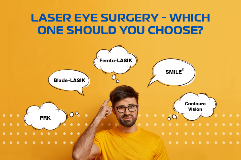 Types of Laser Eye Surgeries and How They Differ Today
